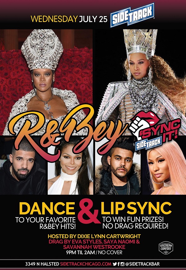 R&BeyJuly2018resize - Sidetrack Chicago