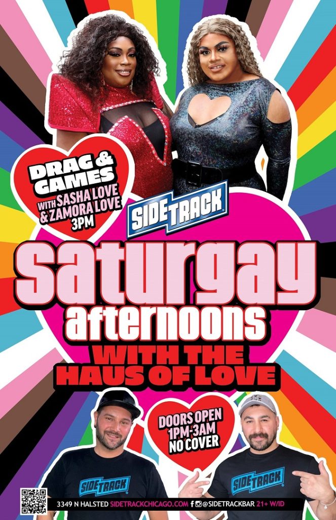 saturgayposter - Sidetrack Chicago