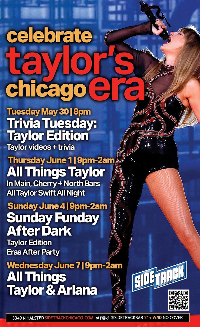taylorerasposter - Sidetrack Chicago