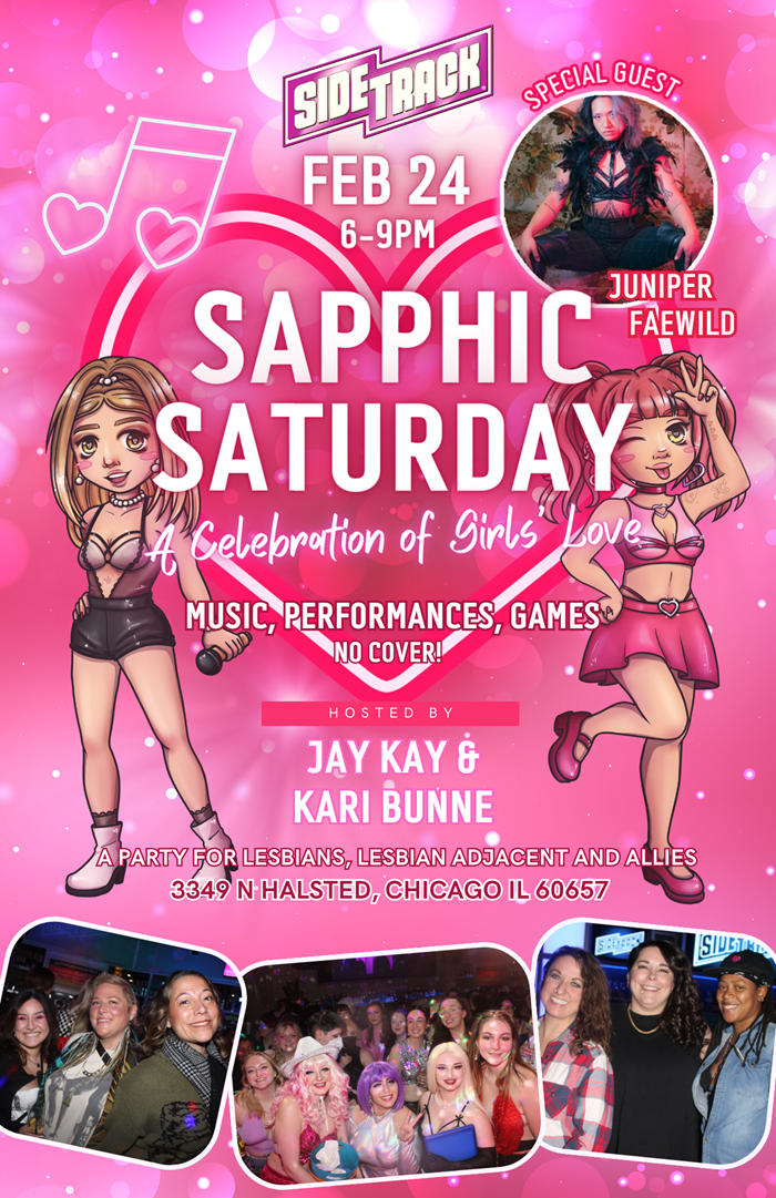 sapphicsaturdayfeb2024 - Sidetrack Chicago