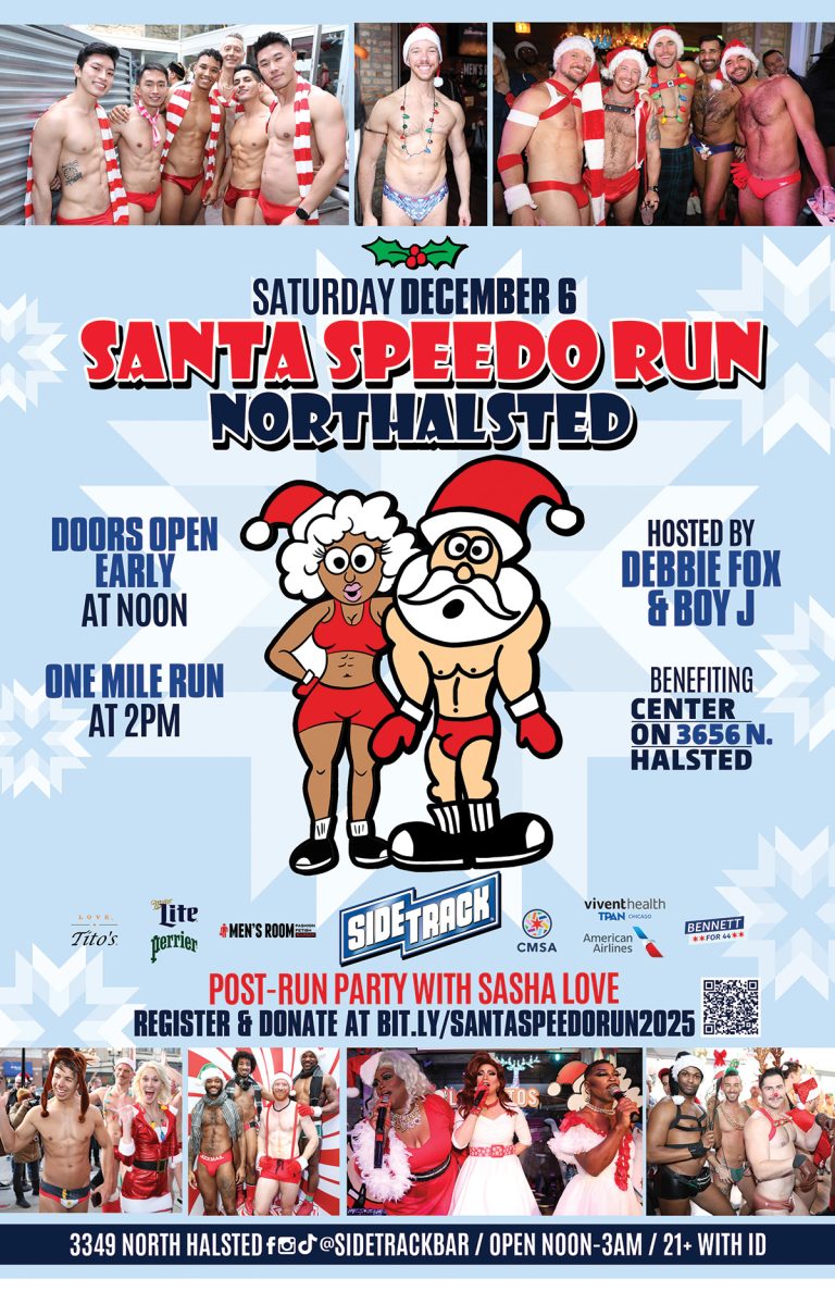 Santa Speedo Run - Sidetrack Chicago